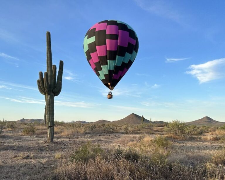 Epic Sonoran Sunrise Balloon Flight - The Itinerary and What to Expect