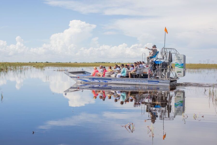 Everglades: Sawgrass Park Day Time Airboat Tour & Exhibits - The Reptile Exhibits