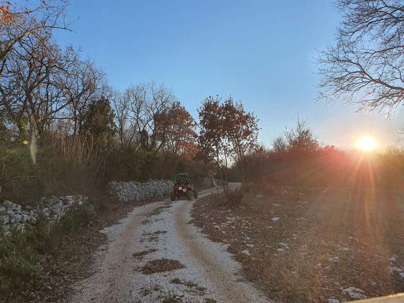 Faana: Sunset Buggy Tour with a possibility of swimming - The Itinerary in Detail