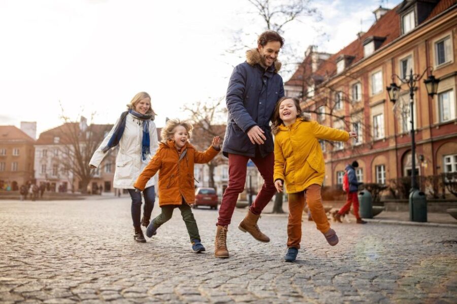 Family Tour of Warsaw Old Town with Fun Activities for Kids - The Landmark Sights and Their Stories