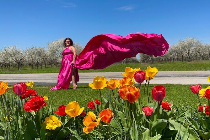 Flying Dress Photo Shoot in Traverse City - The Itinerary Breakdown