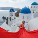 Flying Dress Photoshoot Santorini - The Itinerary Breakdown
