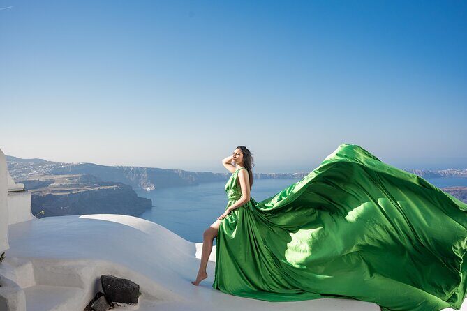 Flying Dress Photoshoot Tour in Santorini & Pick up - The Value of This Experience