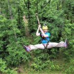 Fontanel Zipline Forest Adventure at Nashville North - The Thrill of the Zips and Forest Views