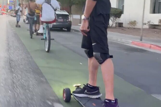 Fremont Street eBoard Wednesday Night Group Ride - Discovering Fremont Street on Electric Boards