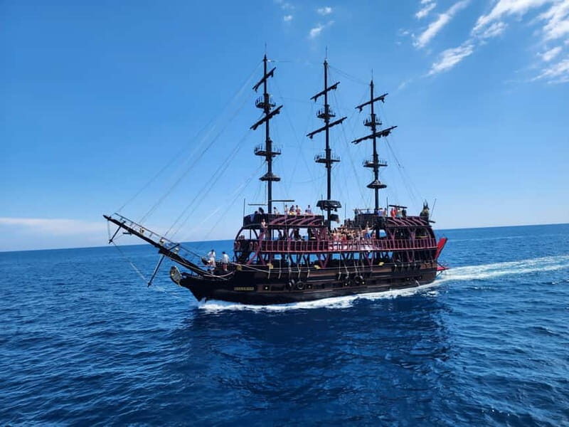From Antalya: Kemer Pirate Party Boat Trip w/Lunch & Pickup - An In-Depth Look at the Pirate Boat Experience