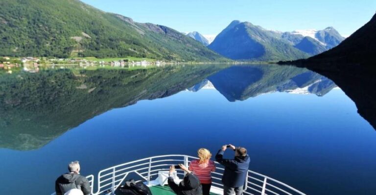 From Balestrand: Fjord Cruise to Fjærland- Round trip - The Scenic Highlights and Why They Matter