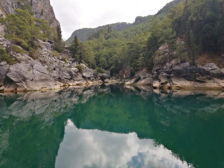 From Belek: Green Canyon Boat Trip with Lunch and Drinks - Arrival at Green Canyon: The Highlight of the Day