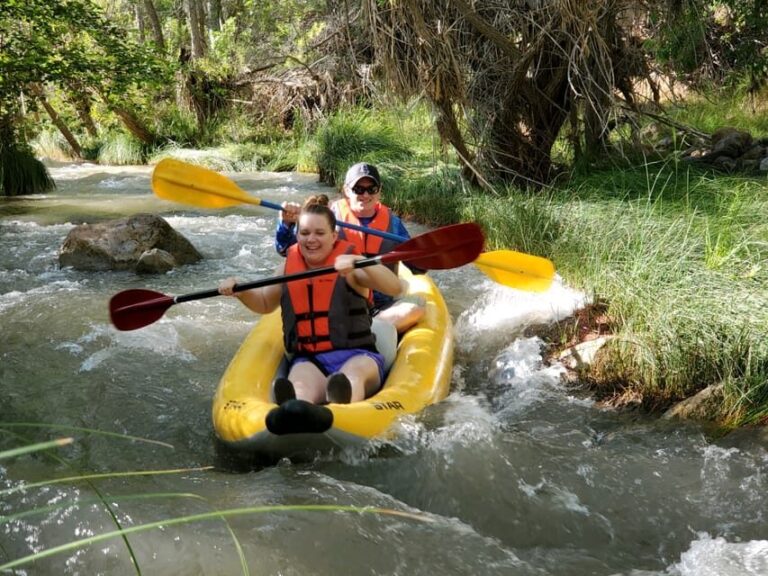 From Cottonwood: Guided Kayaking Tour on the Verde River - Detailed Itinerary Breakdown
