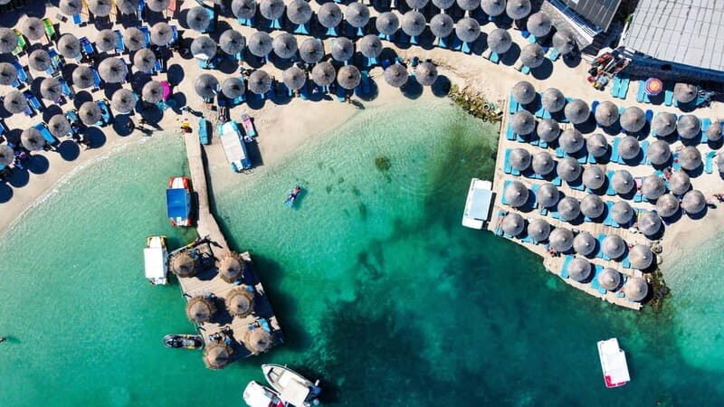 From Durres/Tirana to Ksamil, Blue Eye and Lekuresi Castle - The Stops in Detail
