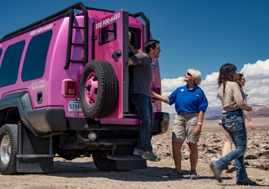 From Las Vegas: Death Valley Trekker Tour - First Stop: Badwater Basin — The Lowest Point in the Western Hemisphere