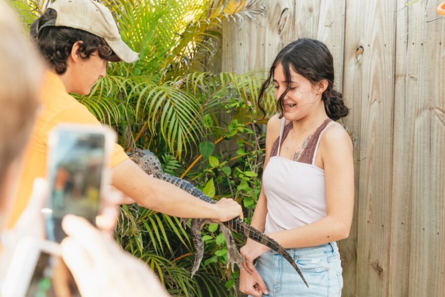 From Miami: Everglades Airboat, Wildlife Show & Bus Transfer - The Everglades Holiday Park