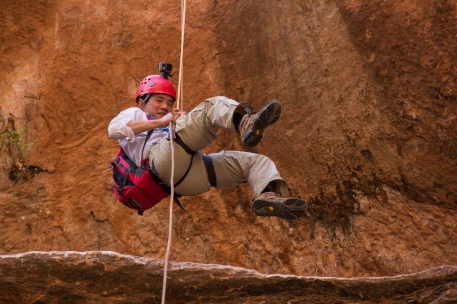 From Moab: Rock of Ages Moderate Rappelling Obstacle Course - What Is the Rock of Ages Tour?