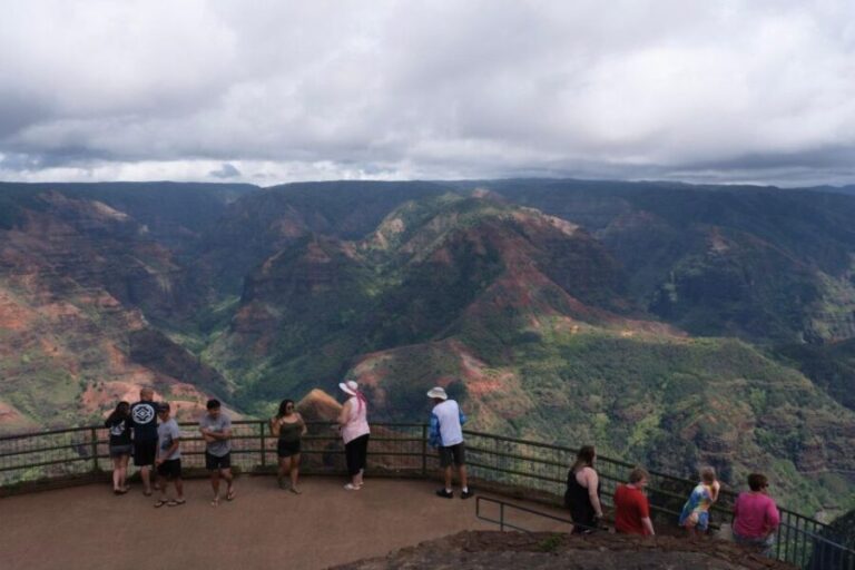 From Oahu: Kauai Waimea Canyon and Koke'e State Park Tour - Exploring Waimea Canyon