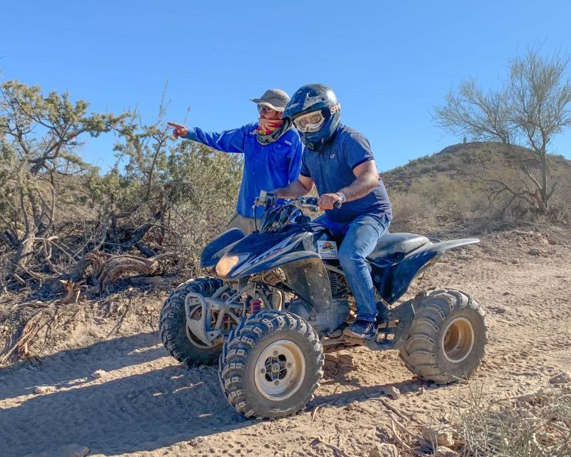 From Phoenix: Sonoran Desert Guided ATV Training - The Experience Itself