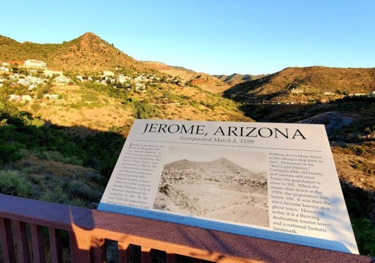 From Sedona: Jerome and Tuzigoot National Monument Day Trip - A Closer Look at the Itinerary