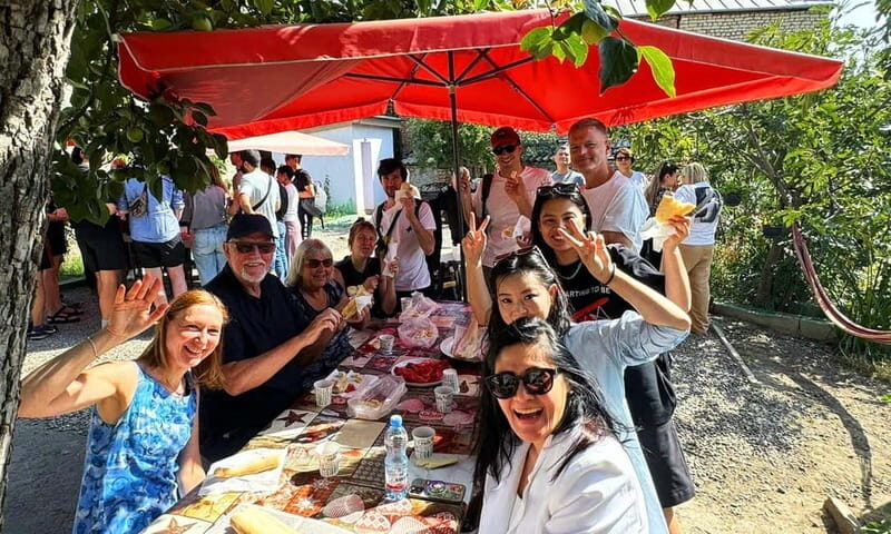 From Tbilisi: Kakheti Wine Region Tour with 9 Wine Tastings - First Stop: Badiauri Village and Traditional Bakery