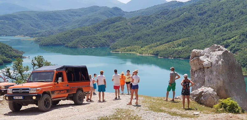 From Tirana: Open-Top 4WD Bovilla Lake Canyon & Gramti Mount - A Closer Look at the Itinerary
