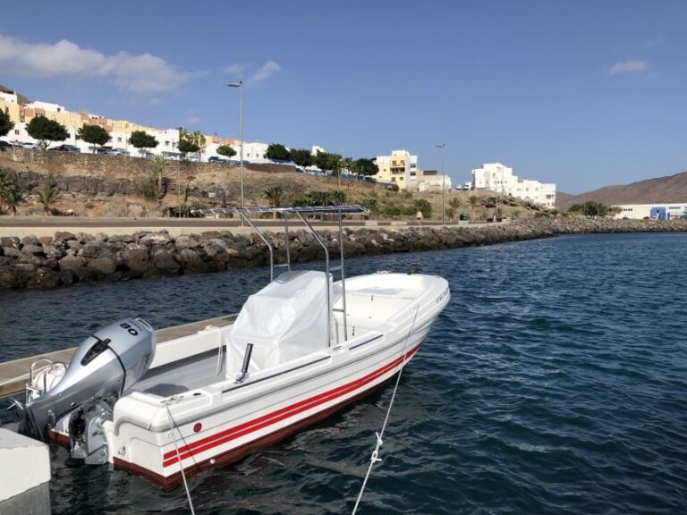 Fuerteventura : Boat Rental without skipper - The Itinerary: Exploring at Your Own Pace