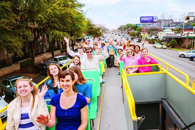 Full-Day Double Decker Austin Hop On Hop Off Sightseeing Tour - The Experience on the Bus