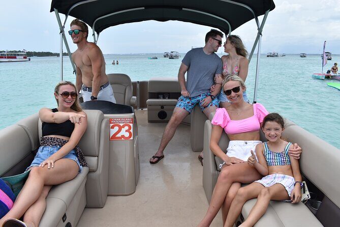 Full Day Pontoon Boat Rental from Okaloosa Island - Customer Service and the Onboard Experience