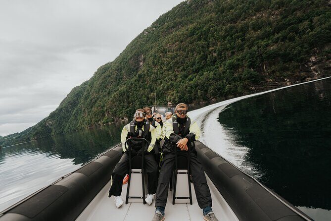 Fyksesund majestic RIB Adventure from Øystese - Highlights of the Tour