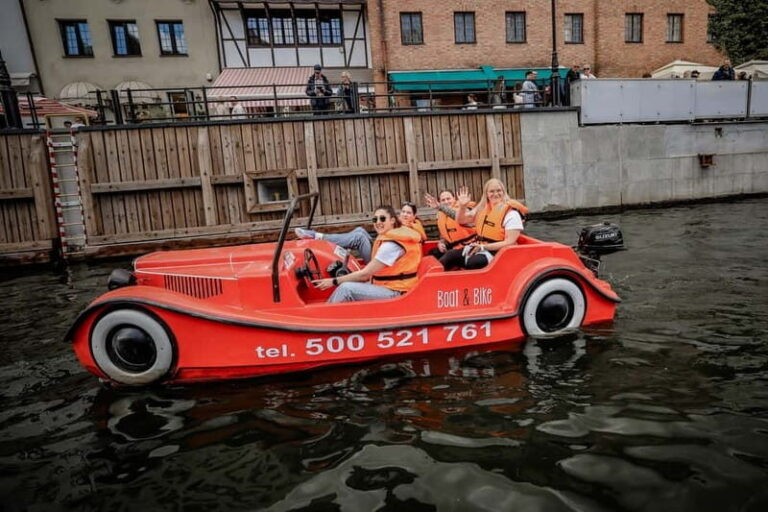 Gdask: Boat Tour on the Motawa - Why a Water Tour of Gdansk Matters
