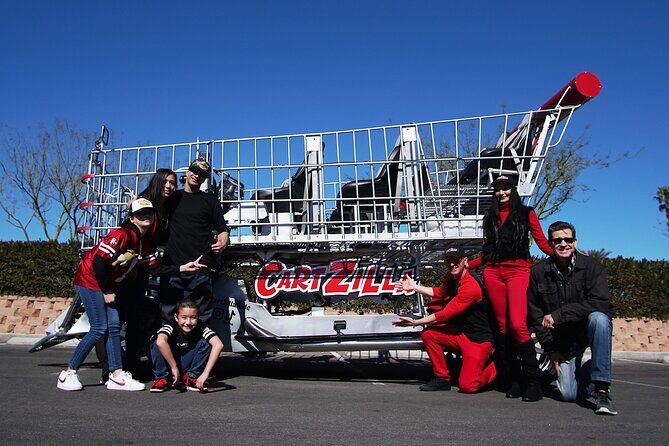 Giant Shopping Cart Limo Ride in Las Vegas - The Itinerary in Detail
