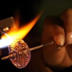 Glass Melting and Shaping with Flame with the Senior Glass Master - The Value of This Experience