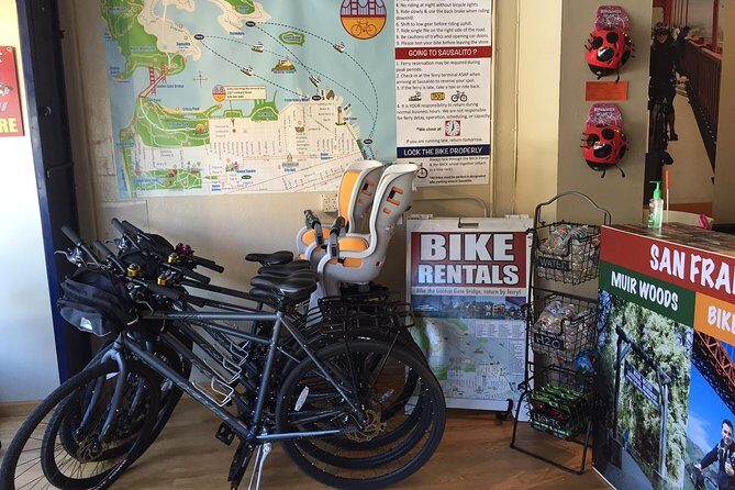 Golden Gate Bridge Electric Bike Rentals (E-Bike Rentals All day) - The Ride and Itinerary Breakdown