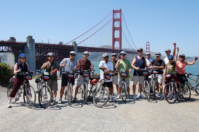 Golden Gate Bridge Guided Bicycle or E-Bike Tour from San Francisco to Sausalito - FAQ