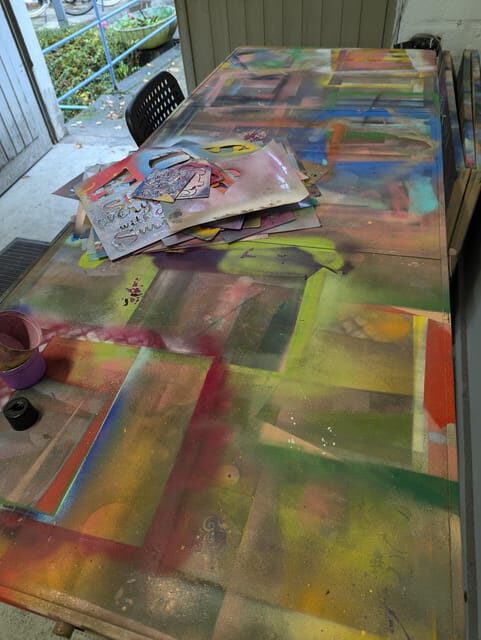 Graffiti workshop team event - The Creativity and Flexibility of the Workshop
