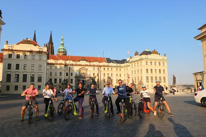 Grand City Tour of Prague on Cruiser e-Bikes or e-Scooters - An In-Depth Look at the Prague E-Scooter Tour