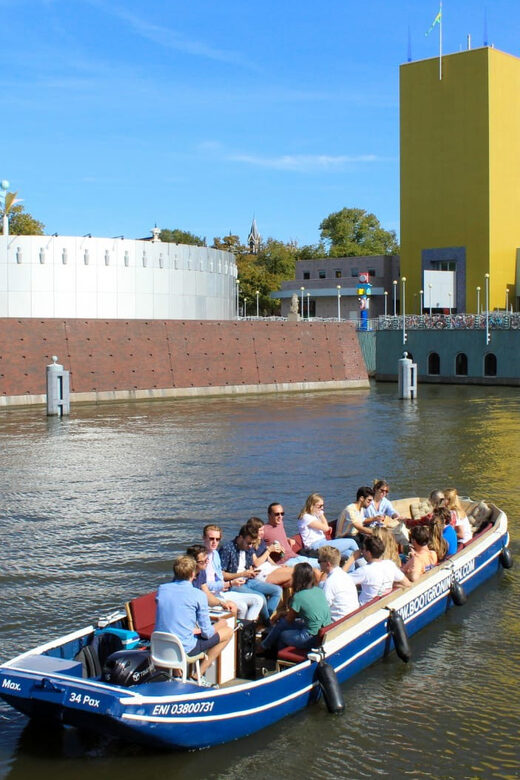 Groningen: Open Boat City Canal Cruise - The Itinerary in Detail