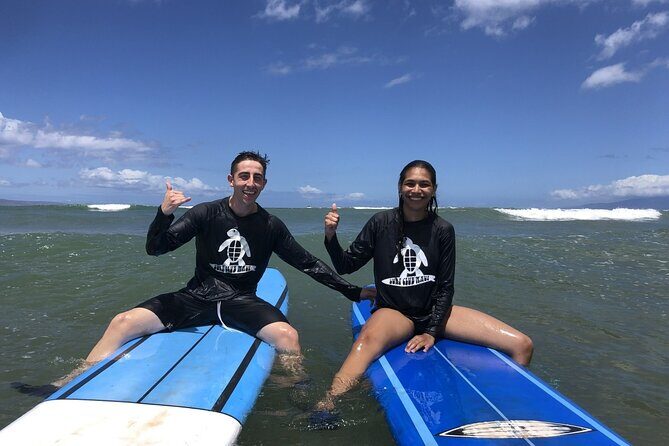 Group Surf Lesson at Kalama Beach in Kihei - An In-Depth Look at the Experience