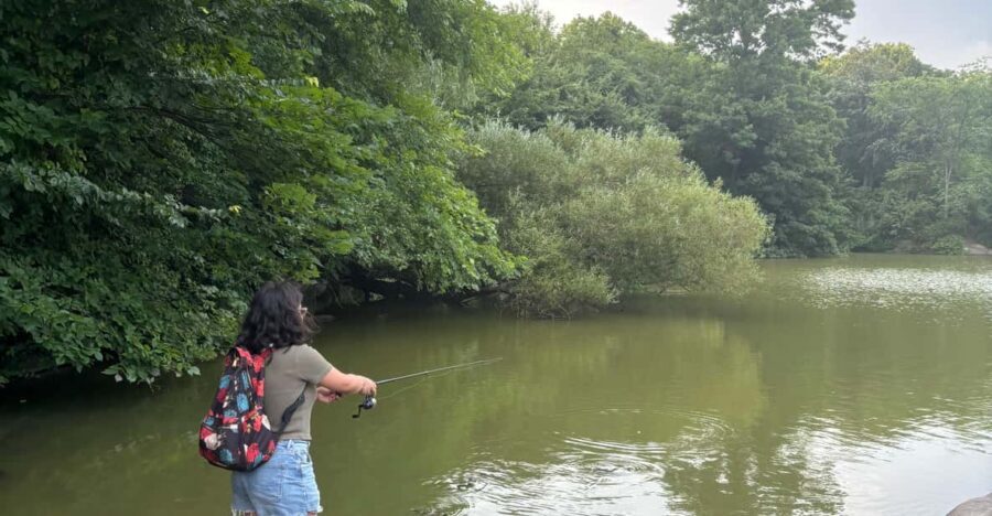 Guided Fishing in New York City's Iconic Central Park - What to Expect During Your 90 Minutes