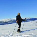 Guided Morning Snowshoe Hike with Huskies - Encountering the Huskies