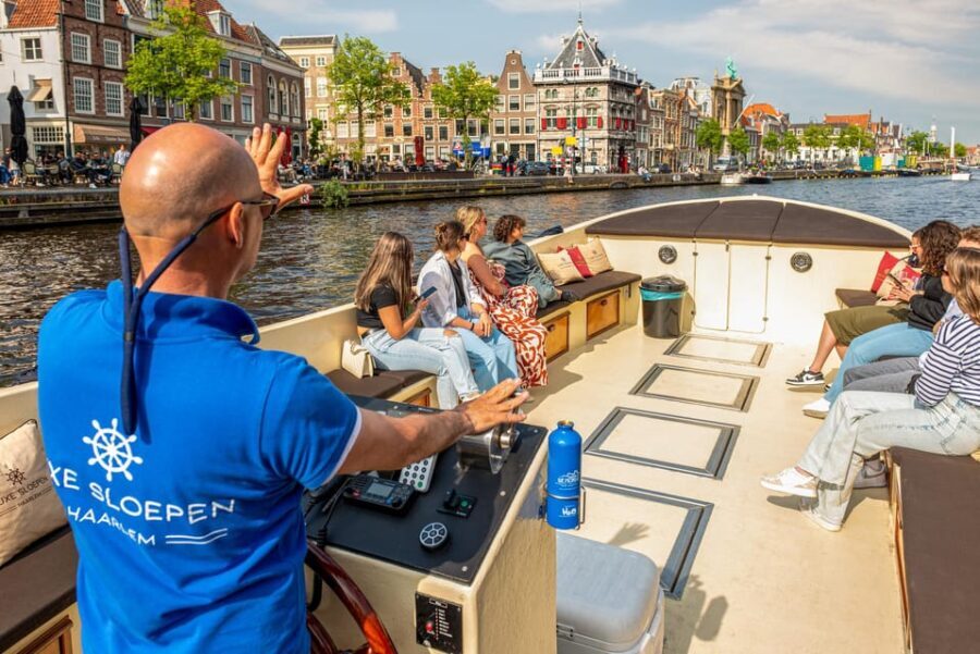 Haarlem: Canal tour + Dutch Windmill de Adriaan tour - Canal Cruise: A Scenic and Personal Ride