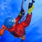Heli Glacier Crevasse Ice Climbing- Summer - Practical Details and Considerations
