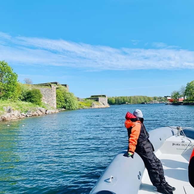 Helsinki: Private RIB Boat Cruise with Snacks and Drinks - The Itinerary in Detail