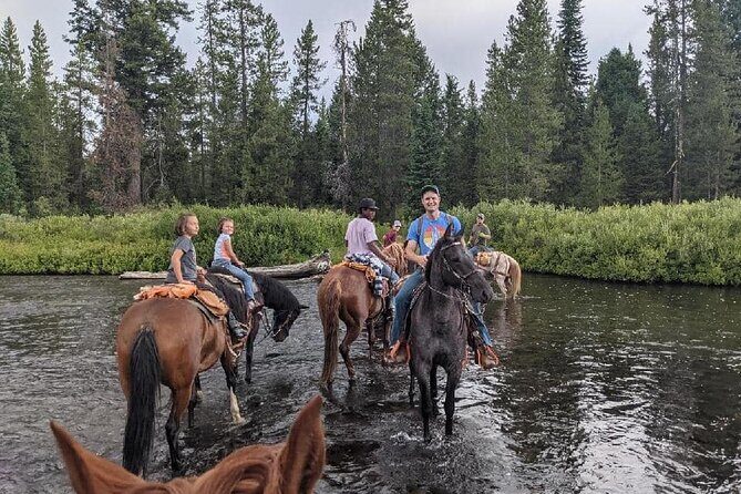 High Mountain scenic trail rides in the Teton Range - The Experience in Detail