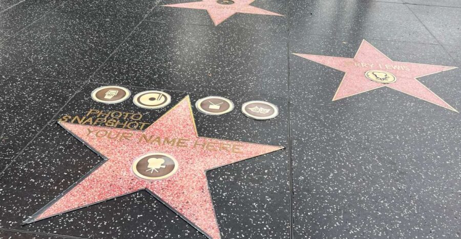 Hollywood: Make Your Own Star Walk of Fame Photo Experience - How It Works and What to Expect
