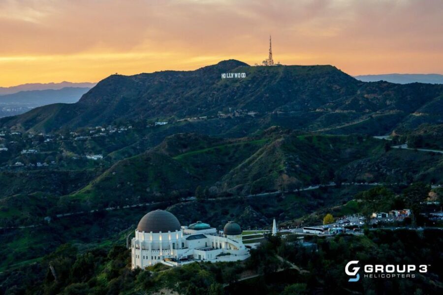Hooray for Hollywood: 35-Minute Helicopter Tour - The Takeoff and Initial Flights