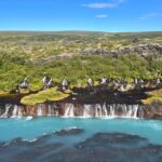 Hraunfossar, Barnafoss+Hvamsvik hot spring Private tour - Exploring Iceland’s Waterfalls: Hraunfossar and Barnafoss
