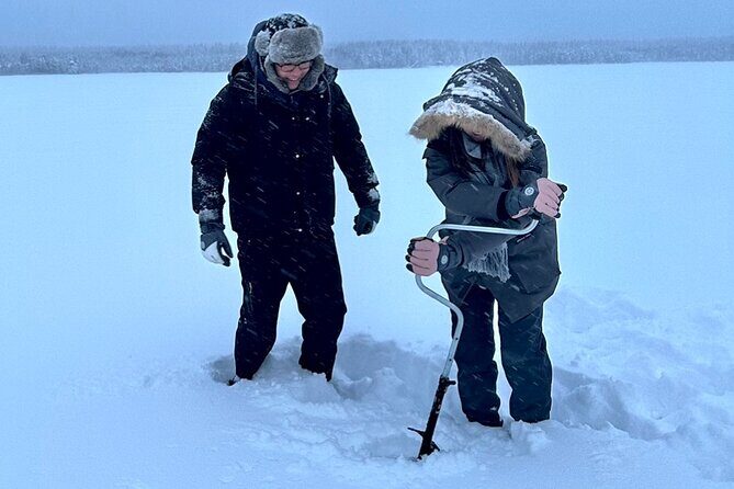 Ice Fishing with Snowmobiles - Introduction and Practical Overview
