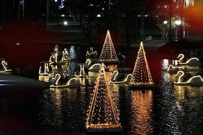 Illuminated Swan Boat Night Ride on Rainbow Lagoon - Practical Details