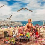 Istanbul Rooftop Photoshoot with Flying Dress - The Cost and What It Covers