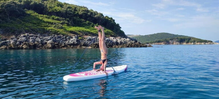 iStand-Up Paddleboarding Tour around Ksamil islands - The Itinerary in Detail