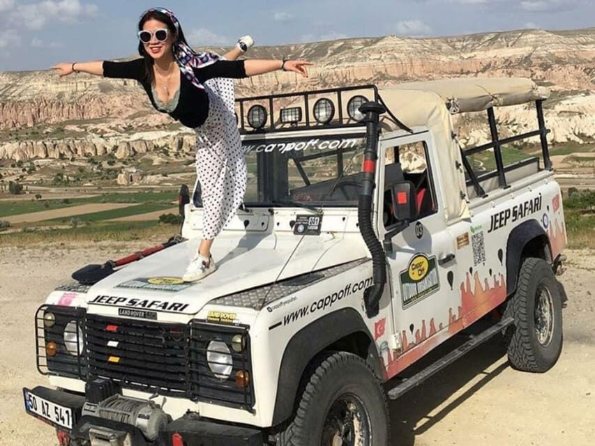 Jeep safari tour in Cappadocia through fairy chimneys - FAQs