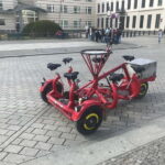 Jetbike Berlin fun bike beer bike - Detailed Breakdown of the Route